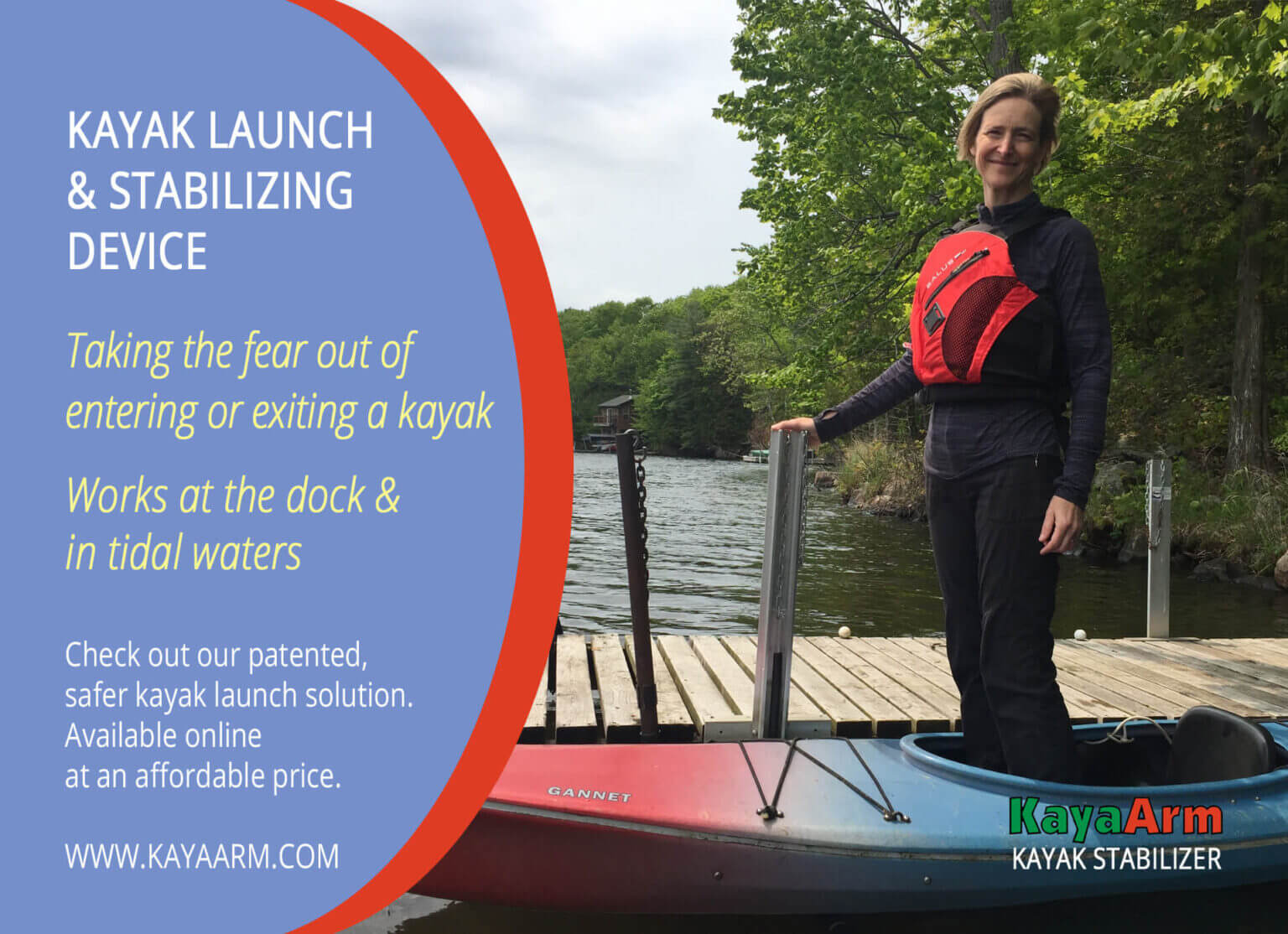 Kayaking Safety Tips - KayaArm Kayak Dock Launch